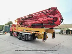 Used 2021 Sany SYM5351THB 52m pump truck with Sany chasis for hot sale