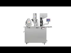 China Semi Automatic Herbal Powder Capsule Filling Machine for sale