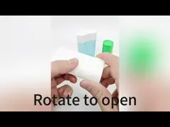 China Custom Plastic Blush Stick Container with Silkscreen Print for sale