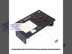 Durable FPC And Metal Plate Membrane Switch Panel ISO9001 ISO14001 Certified For Industrial Use