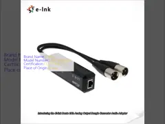 China Wholesale Dante 2Ch Analog Output Dongle Converter Audio Adapter for sale