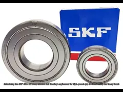 SKF 6314 ZZ 70*150*35mm Deep Groove Ball Bearing With Dust Cover  Sealed Grease Lubrication Speed 4300 R/min