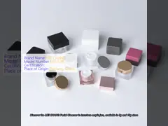 Facial Cleanser 5g 15g ACRYLIC Container Luxury Jars for Cosmetics Eye Cream Jar