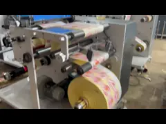 China Label Slitter Rewinder Machine 2kw 220v Paper Roll Rewinder for sale