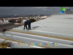 roof panel installation