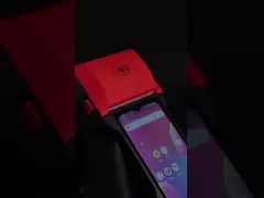 6.5 Inch Handheld Ordering System Orange Handheld Ordering Devices For Restaurants
