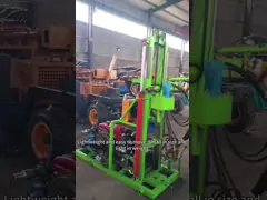 Macchina per la trivellazione di pozzi d'acqua da 100 m con pompa di fango BW 160 Diametro del foro personalizzato