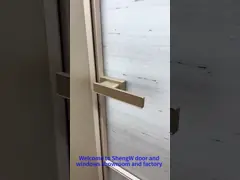 Aluminum sliding door