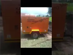 KSCY-400/14.5K  400cfm Diesel Portable Screw Air Compressor With Cummins Engine