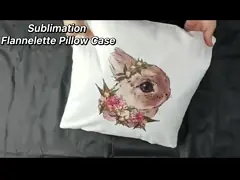 China Sublimation Cushion Cover Photo Printing 40*40CM Flannelette Sublimation Pocket Cushion Cover for sale