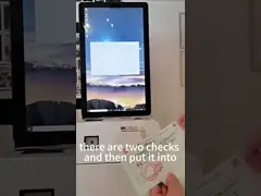 China Secure Multi Currency Crypto ATM Machine with Android OS Security Payment Customizable Software. for sale