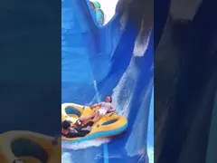 China Professional Manufacturer Water Theme Park Equipment Commercial Kids Adult Big Fiberglass Water Slide for Adventure Water Park for sale