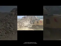 Cina 11-16 tonnellate Escavatore Attachment Hydraulic Rock Breaker Martello Atlas Copco Martello Strumento Chisel 100mm in vendita