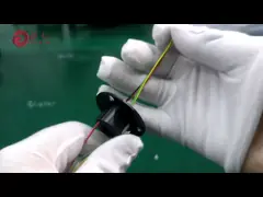 China GK0522-4PS 4-Wire Slip Ring 5mm ID 22mm OD 2A Current for Robot Joints and Precision Devices for sale