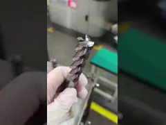 China 16mm 4 Flutes Solid Carbide Square End Mill For Steel And Alloy Steel Machining for sale