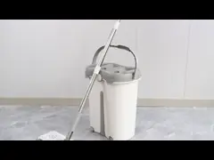 China New Microfiber Wet And Dry Self Wash Dry Mop And Bucket Set 1.25M Mop Length for sale