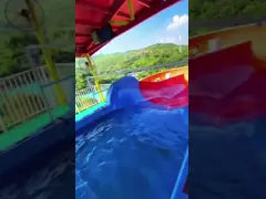 China Swimming Pool Water Play Equipment Fiberglass Plastic Playground & Splash Park for sale