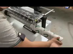 China Semi Auto Paper Core Cutting Machine For Cutting Different Size Of Paper Core for sale