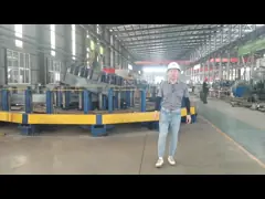 China High Performance Steel Pipe Making Machine 20-30m/min Forming Speed for sale