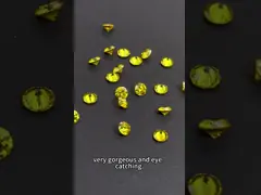 China Yellow Diamond | Lab Grown Diamond Jewelry Lab Created Fancy Yellow Diamond for sale