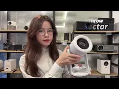 China 2025 Upgraded J1 Mini Portable 1080P Projector Android 11.0 1+16G Flexible Multi Angle Projection Projector for sale