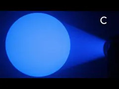 280W beam moving head light CMY color mixing effect display! A new realm of stage lighting!