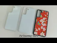 Cuerpo de teléfono de 2D TPU de sublimación Capa de teléfono móvil Diy en blanco Cuerpo de teléfono celular personalizado para Samsung S21FE
