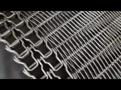 Stainless Steel Flexible Rod Spiral Conveyor Belt