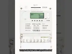 Conteggi elettrici prepagati con scheda IC polifase con profilo di carico modulare standard