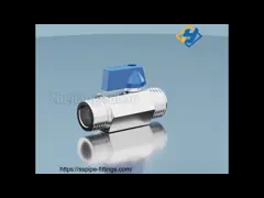 Stainless Steel Valve Double Male Thread Mini Ball Valve MxM Mini Ball Valve
