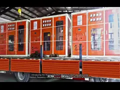 China Ceramic Melting Chamber Induction Melting System with 129 Frequency Voltage and 380V Operating Voltage for sale