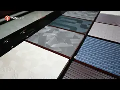 Interior Decor Embossed 3D Wall Art Panels 15mm 18mm With MDF Base Material