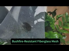 표준 18*16 검정 PVC는 섬유유리 곤충 스크린을 입혔습니다