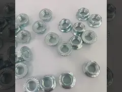 China ISO 4161 / DIN 6923 Hexagon Flange Nuts Steel Supplier Wide Size Range for sale