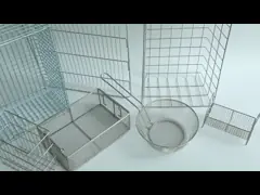 Cabinet Plated Snack Selling Wood Mesh Shopping Grid Durable  Factory Direct Sell Square Metal Wire