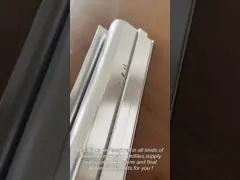 China Blind / Shutter Industrial Aluminum Profile , Louver / Jalousie Extrusion Profiles for sale