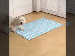 China Anti Tear Ice Pack Dog Bed Eco Friendly Portable Easy To Clean for sale