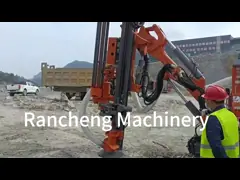 China Hydraulic Surface Down-The-Hole Separated (DTH) Drilling Rig For 3200 N.M Rotation Torque for sale