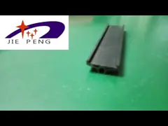 China Square Tube Cable Management Kit Customized Plastic Profiles for sale