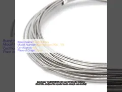 China 304 & 316 Stainless Steel Wire with High Tensile Strength and Superior Elasticity for Industrial Applications for sale
