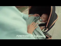 China 5-in-1 Muslin Nursing Cover 37x47 Inches - Breastfeeding & Car Seat Canopy in 100% Cotton for sale