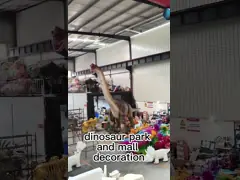 China Lifelike Real Animatronic Dinosaur Model Long Neck Brachiosaurus Dinosaur for Mall for sale
