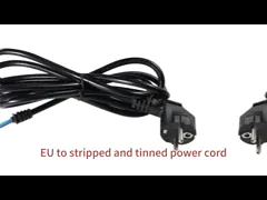 EU Open Wiring Extension Cord