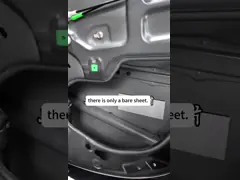 2.5mm pad per la riduzione delle vibrazioni dell'automobile / foglio di alluminio rombo lucido / tappetino per attenuare il suono dell'auto