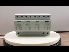 China BR-25M 4P Type 1 Surge Protection Device Lightning protection varistor SPD  lightning protection spark aresster for sale