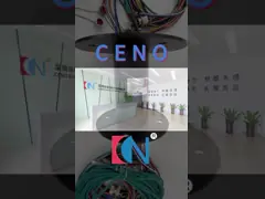 Anello anti-esplosione a bassa temperatura con alimentazione elettrica e segnale Ethernet