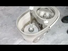 China Manual Push Spin Floor Mop 360 Rotating Mop Mop Bucket Set For Hotel And Dinning Room for sale