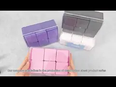 China Lint Free Nail Polish Remover Pads Lint Free Cotton Pads For Nails for sale