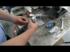 Assembly of the wire feeding tube for the wire feeder
