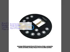 China Industrial Grade PCB Membrane Switch With Optional Top Embossing Custom Panel for sale